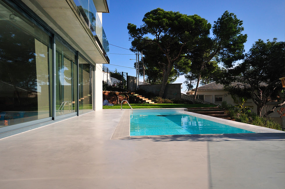 MICROCEMENT SWIMMING POOLS | Conmarble Design